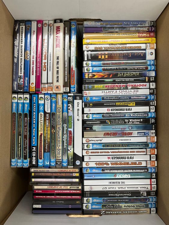 PC Game Sammlung Lot CD DVD ROM Konvolut Mix (1) | Acheter sur Ricardo