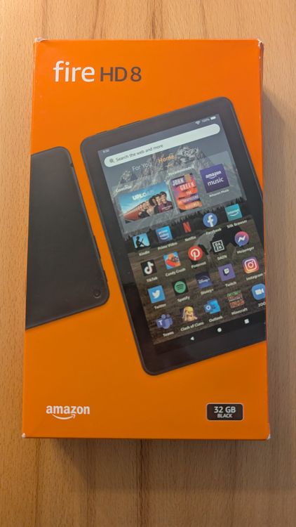 Amazon Fire HD 8 (12. Generation, neuwertig) inkl. Hülle (Gebraucht) in Wangs für CHF 30 – mit ...