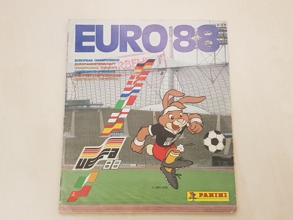 Panini Album EURO 88 Deutschland - komplett (Gebraucht) in Nürensdorf ...
