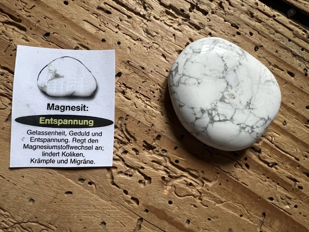 Magnesit, ca. 4,5 cm (Gebraucht) in Wohlenschwil für CHF 5 – mit ...