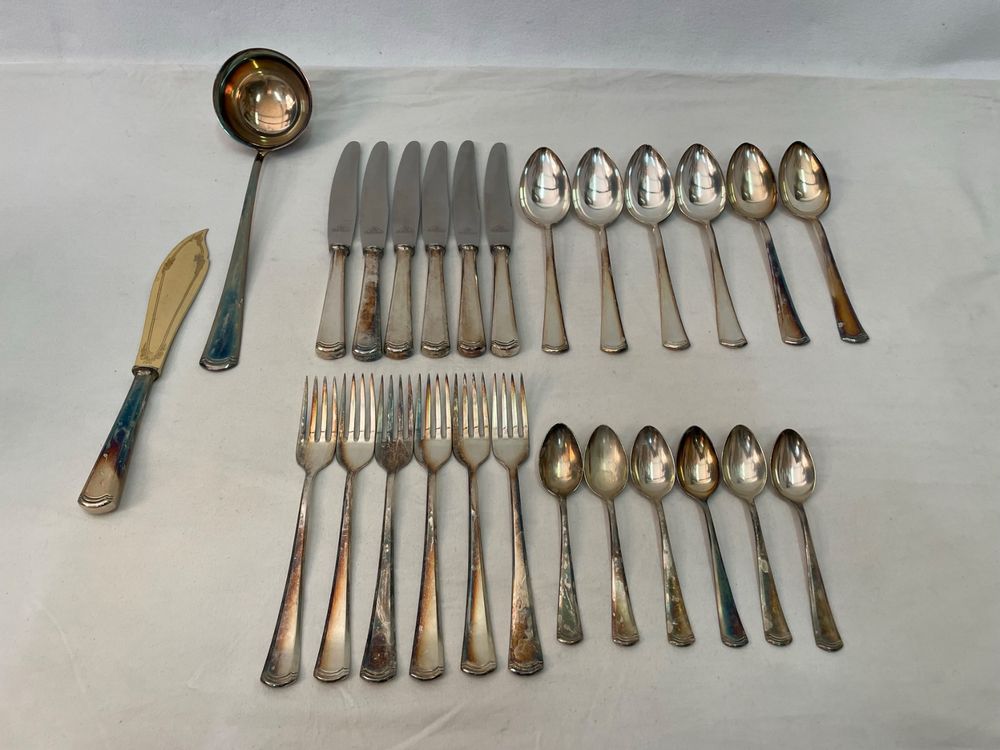 Art Deco Design Essbesteck BMF Silberbesteck antik Besteck (Gebraucht) in Hinwil für CHF 70 ...