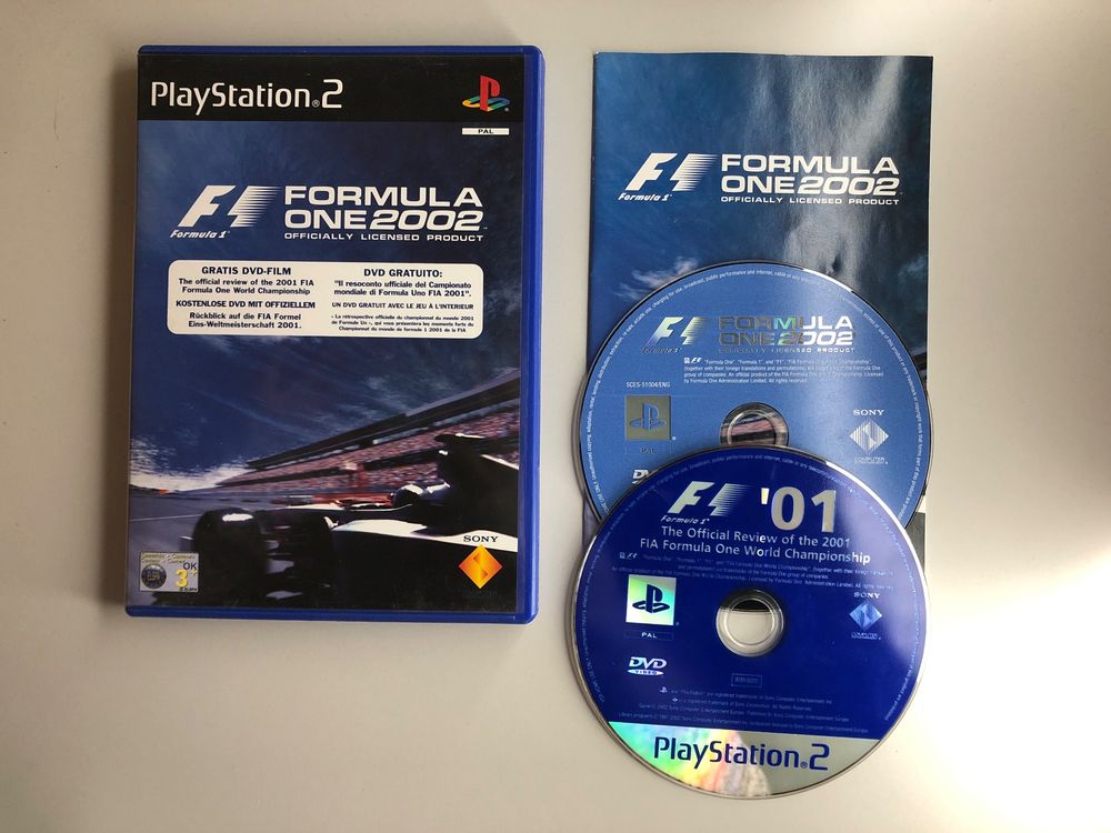 F1 2002 - Formula One 2002 - PS2 (Gebraucht) in St.gallen für CHF 6 ...