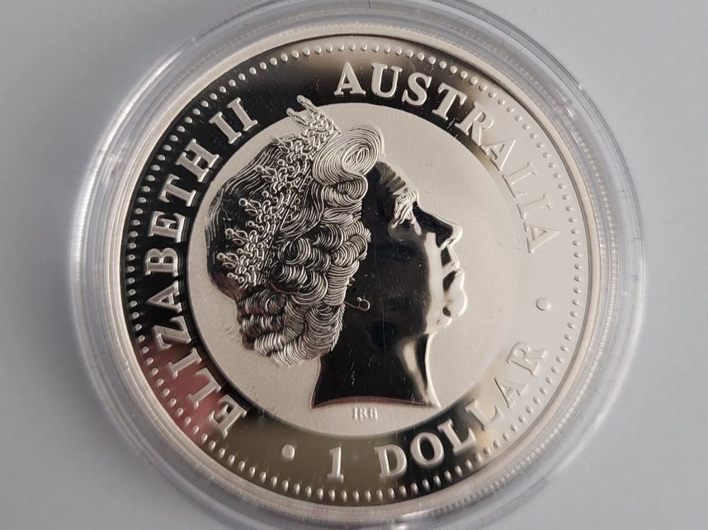 Australien Kookaburra Privy Delaware 1999 1oz Silber Münze (Gebraucht ...