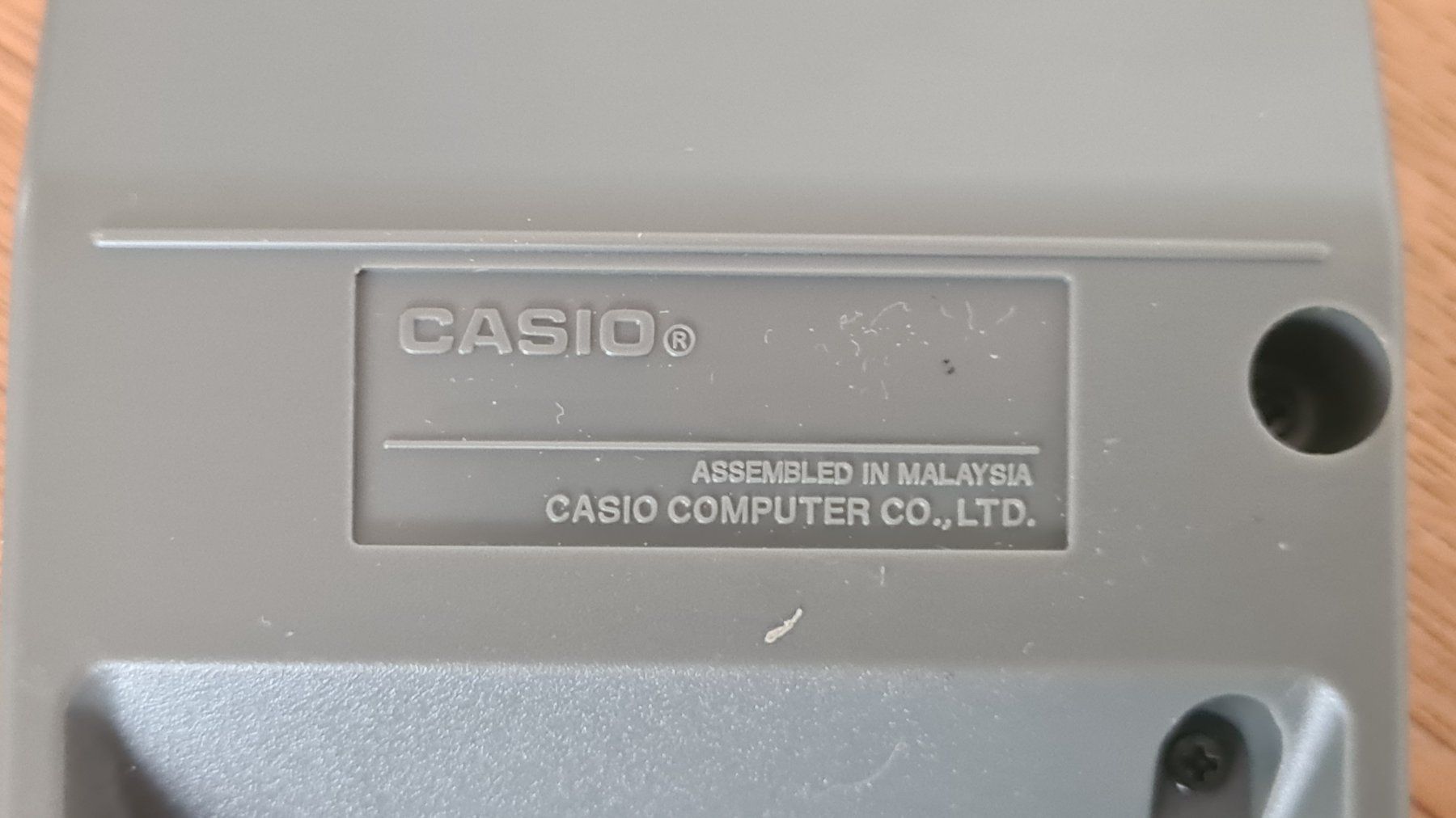 Vintage Casio fx-115D Super-FX Taschenrechner mit Hülle (Gebraucht) in ...