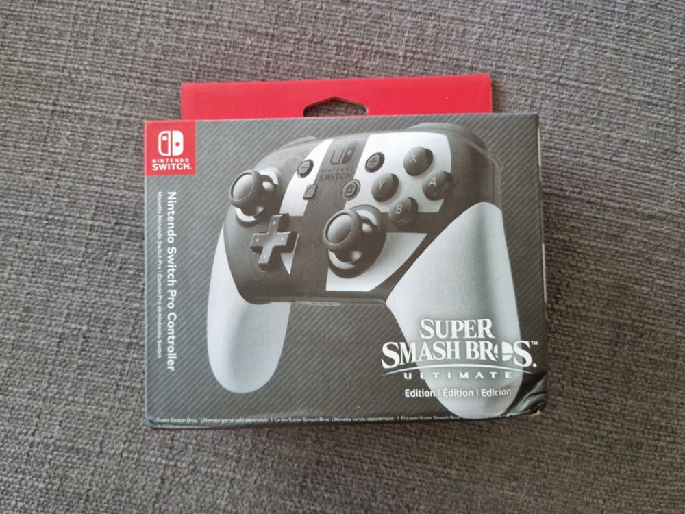 Original NINTENDO Switch Pro Controller (fabrikneu, OVP) (Neu und ...