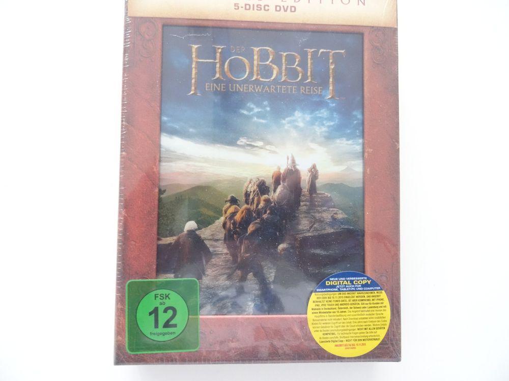 Hobbit, eine unerwartete Reise Neu Original-Verpackt 5 DVD (Neu und originalverpackt) in ...