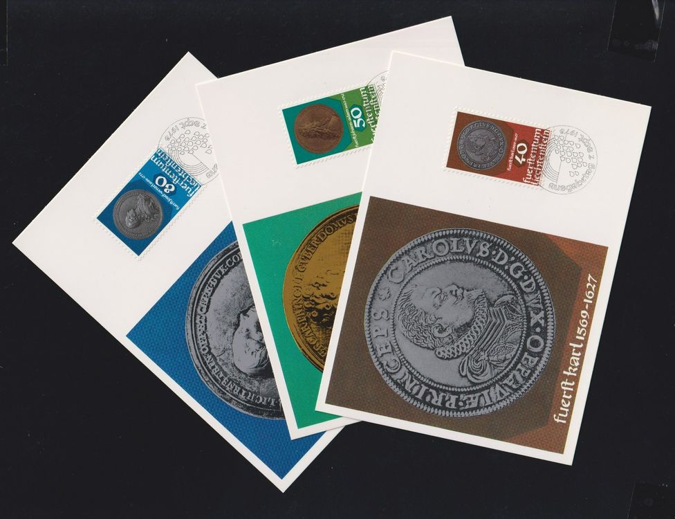 Liechtenstein : Maximumkarten 2 / Münzen 7.9.78 | Kaufen auf Ricardo