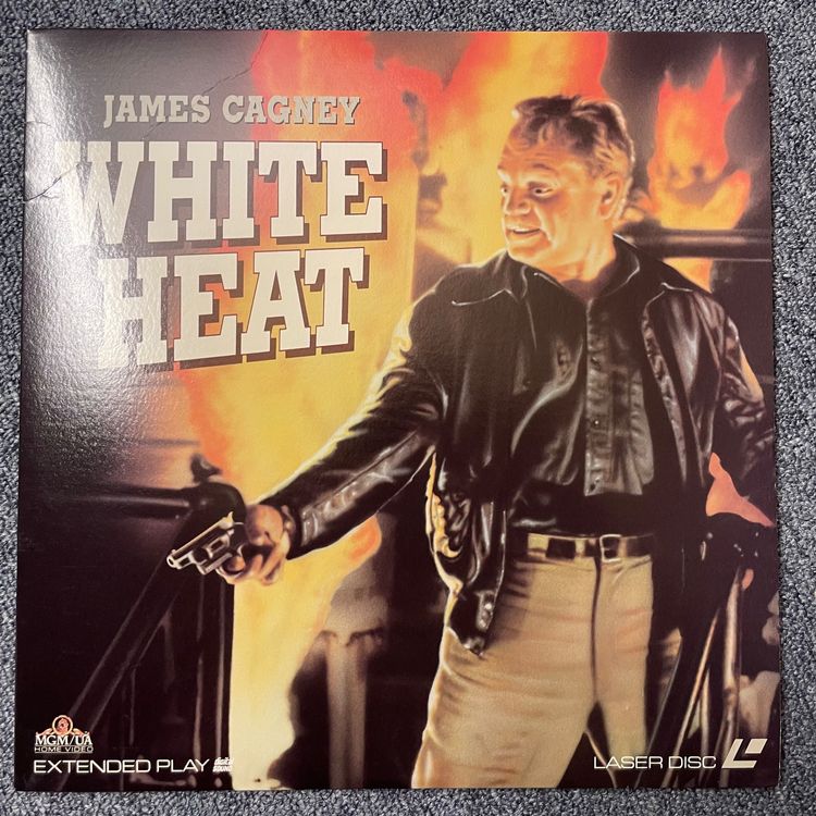 James Cagney: White Heat - LASER DISC - Engl. Original (Gebraucht) in ...