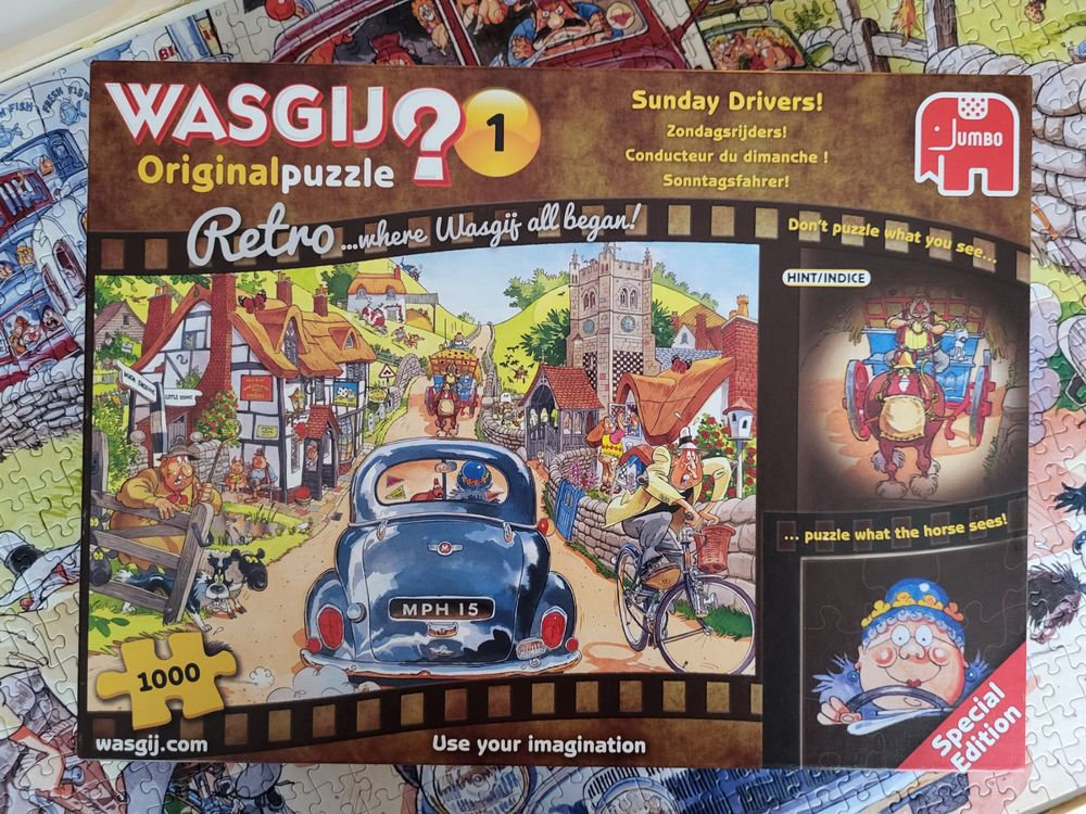 Puzzle WASGIJ Original 1 RETRO | Kaufen auf Ricardo