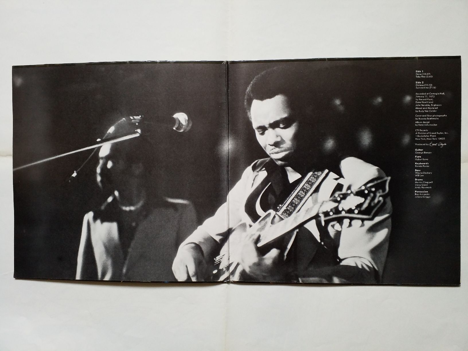 GEORGE BENSON, in concert - Carnegie Hall; 1977 press - NEW (Neu ...