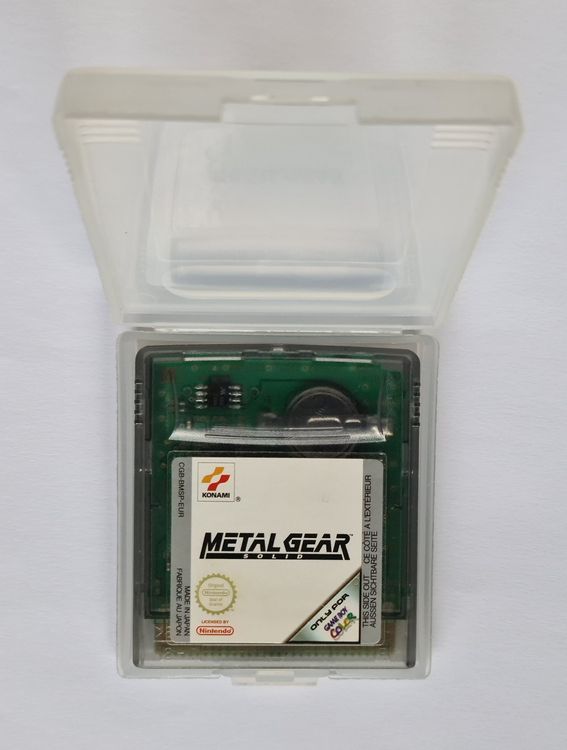 Metal Gear Solid ⚔️ Game Boy Color GBC EUR 👉 RARITÄT (Gebraucht) in ...