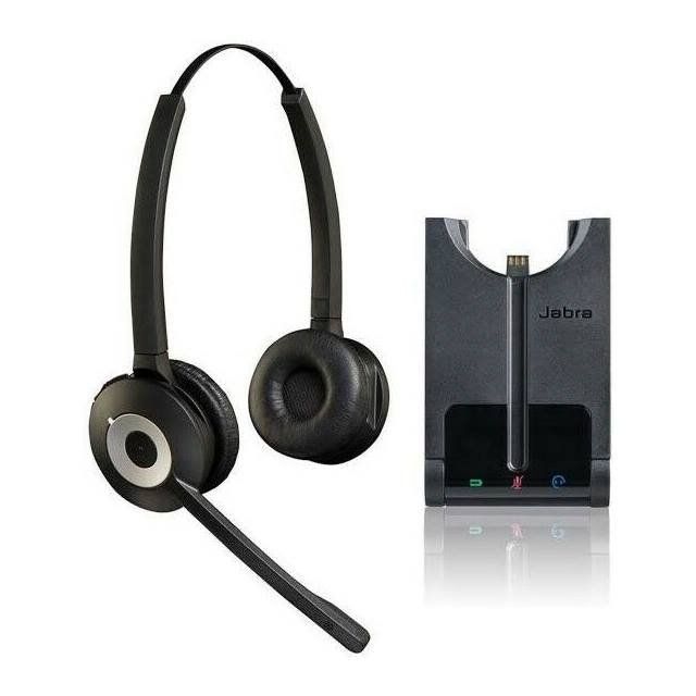 Jabra Pro 920 Duo WHB003BS Headset Freisprechgerät Microsoft (Gebraucht ...