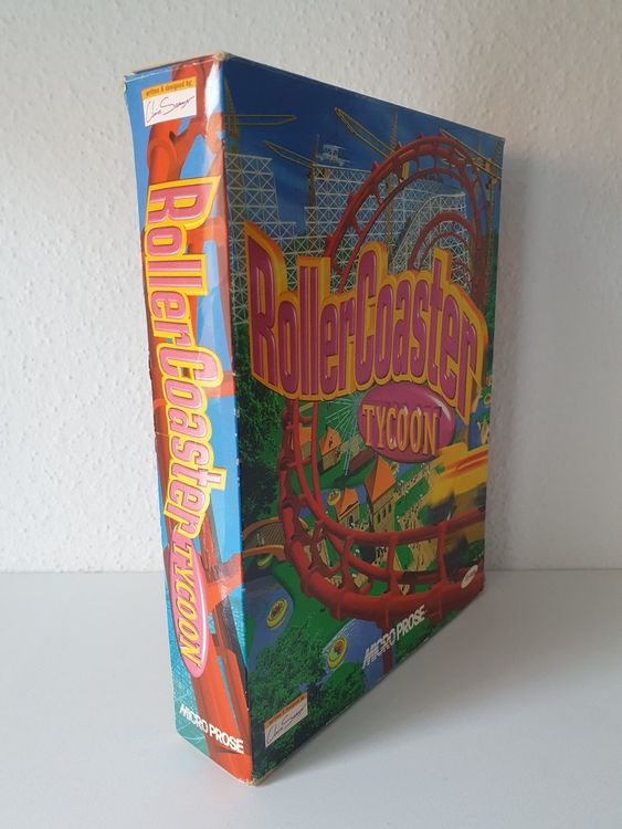 PC Game RollerCoaster Tycoon 1999 Big Box Deutsch (Gebraucht) in ...
