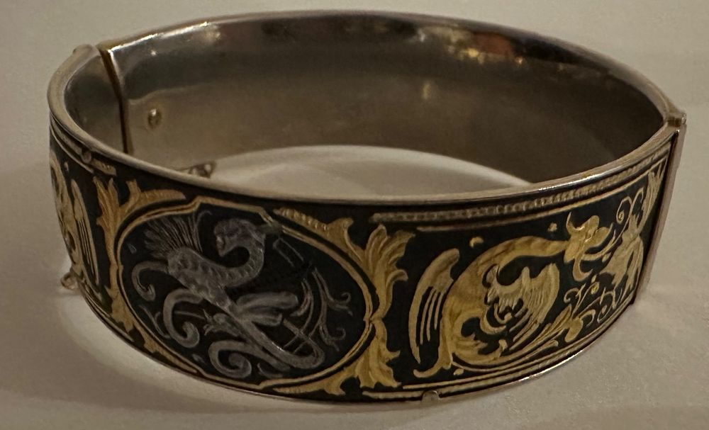 Art-Deco Toledo Silber mit Gold Armreife (Gebraucht) in Root für CHF 134 – mit Lieferung auf ...