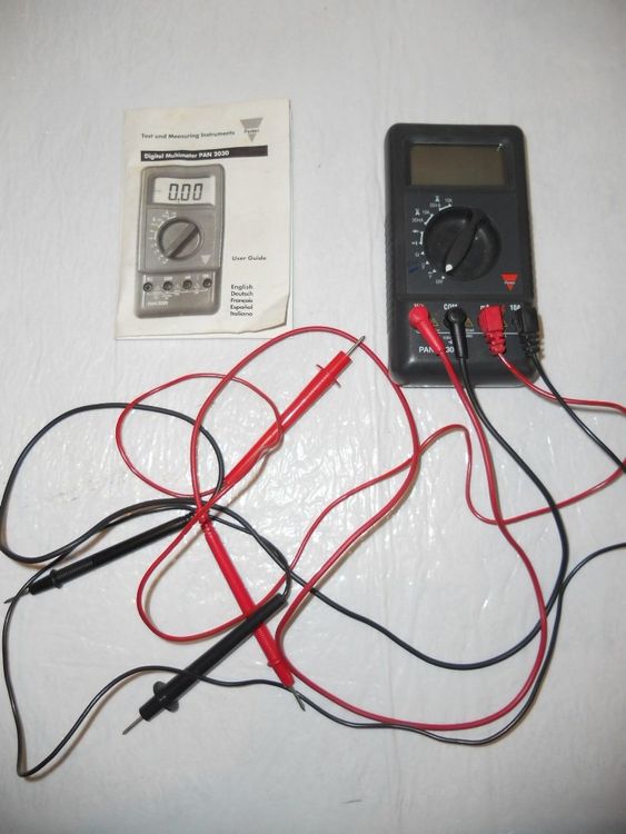 Digital Multimeter, Spannungsmessgerät, Pantec PAN 2030 (D'occasion) à ...