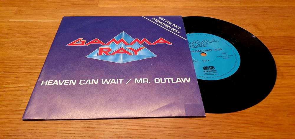 GAMMA RAY, Heaven can wait, Promo Single, Neuwertig! (Neu (gemäss ...