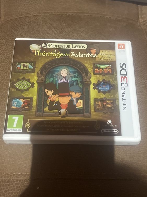 Professeur Layton et l'héritage des Aslantes 3DS (D'occasion) à Matran ...