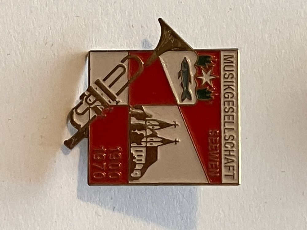 1 Pin Musikgesellschaft Seewen 70 Jahre (Gebraucht) in Basel für CHF 1 ...
