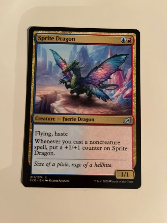 1 x Sprite Dragon - Magic: The Gathering - MtG (Gebraucht) in Kriens ...