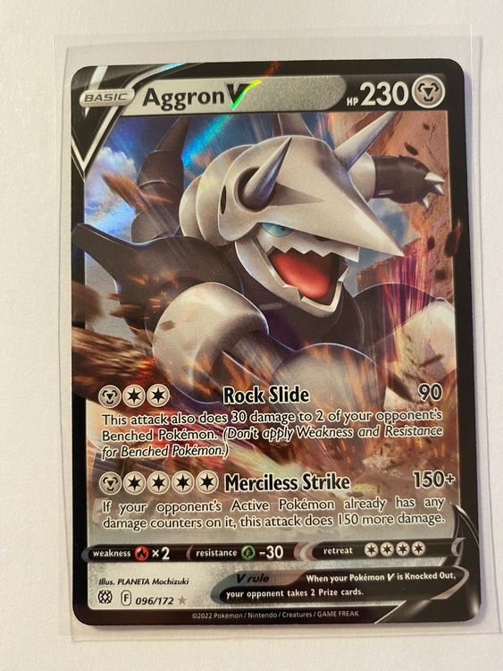 Pokemon Aggron V 096/172 Brilliant Stars EN | Kaufen auf Ricardo