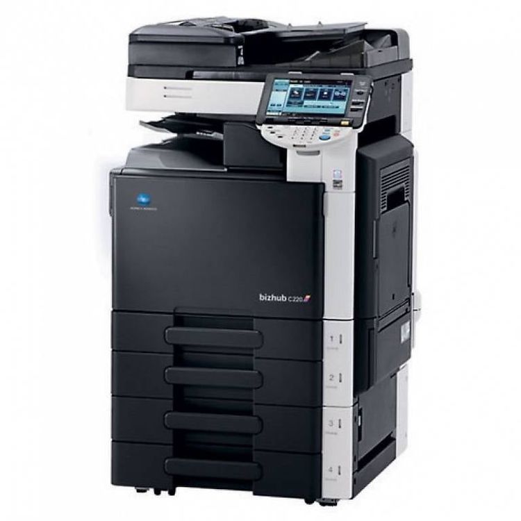 Imprimante multifonction Konica Minolta C220 prof. A4-A3 (Gebraucht) in ...