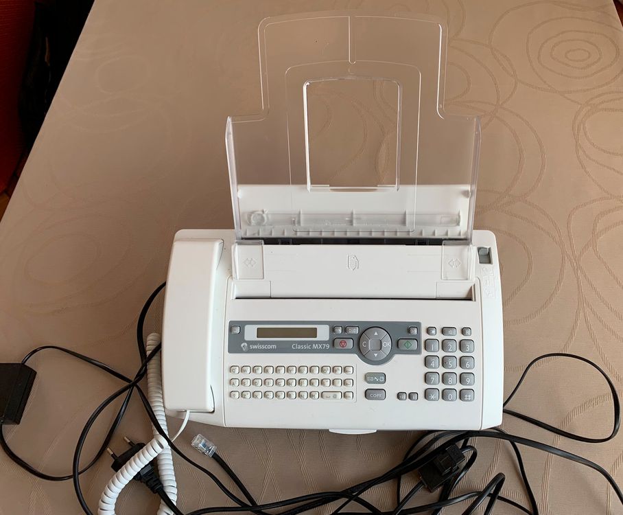 FAX Gerät Swisscom Classic MX79 - Tel.& Fax & Copy (Gebraucht) in ...