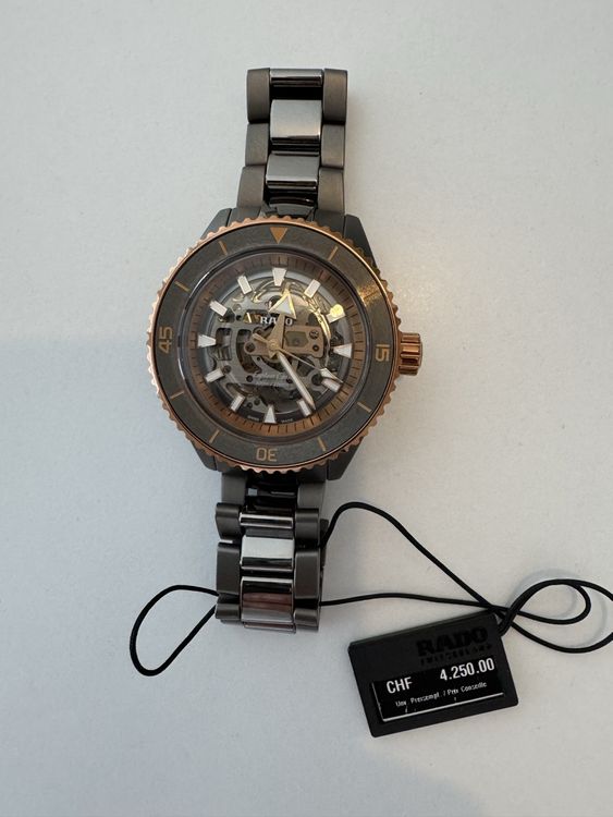 Rado captain cook high tech ceramic skeleton (Neu und originalverpackt ...