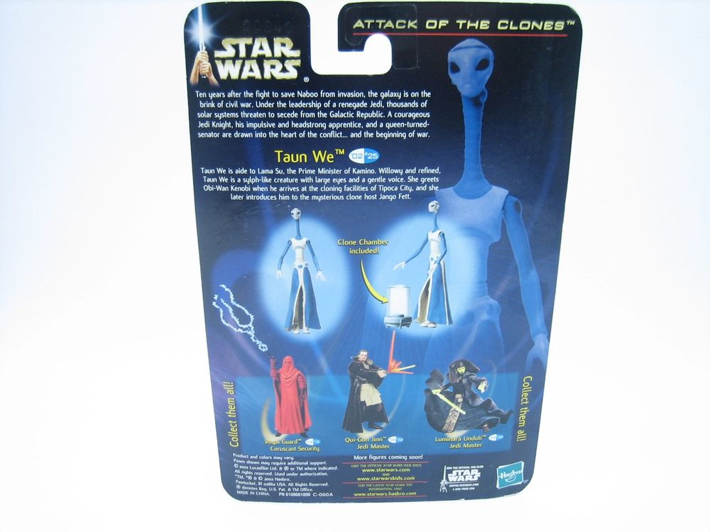 Star Wars Figur Taun We OVP. Hasbro 2002 (Neu und originalverpackt) in ...