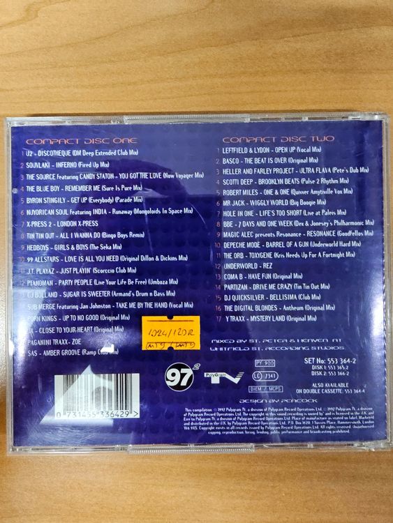 2 CDs - Various – Club Mix 97 2 | Kaufen auf Ricardo