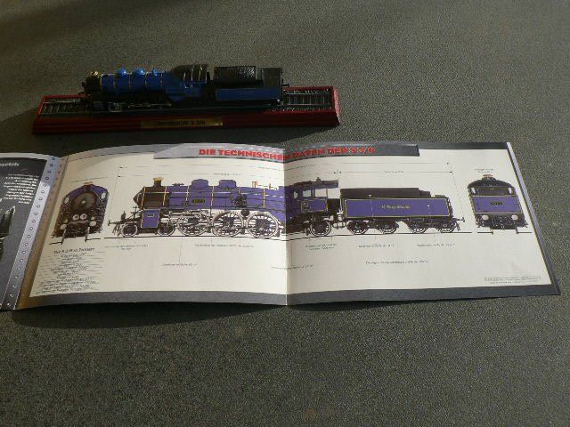 Dampflok mit Tender Bayerische S3/6 Austellungs -Model | Kaufen auf Ricardo