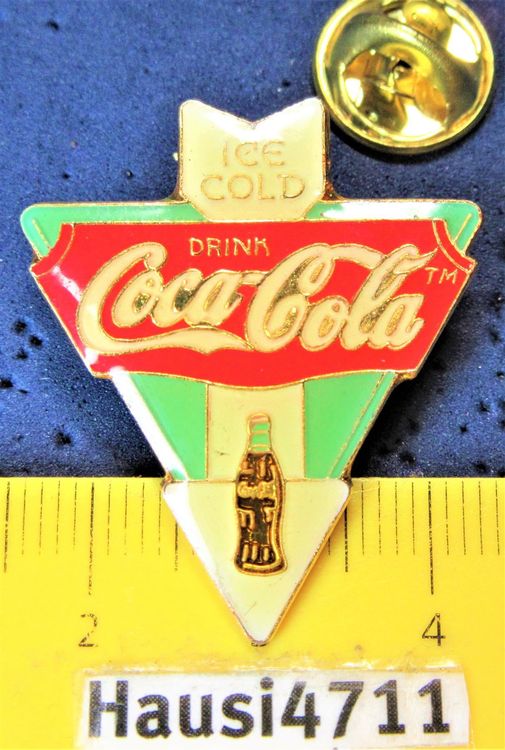 COCA-COLA ICE COLD PIN ORIGINAL GESTEMP. (Neu (gemäss Beschreibung)) in ...