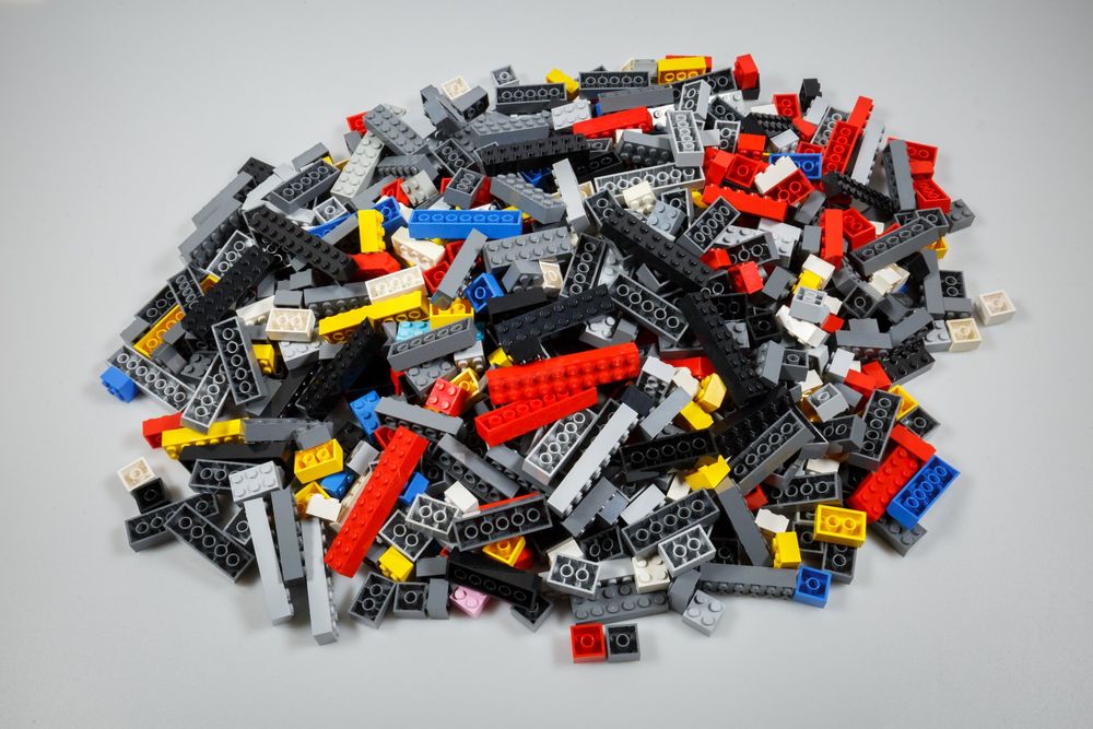 1.5 kg - LEGO Steine in vielen Farben (Gebraucht) in Kleinandelfingen ...
