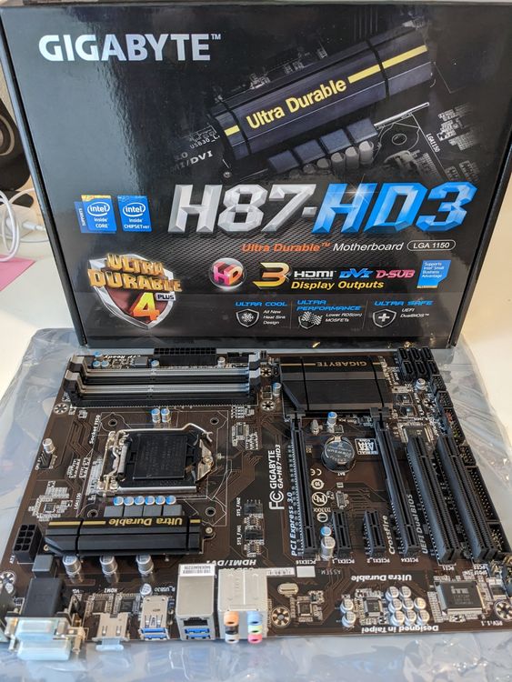 GIGABYTE H87-HD3 / Mainboard LGA 1150 (Gebraucht) in Etziken für CHF 42 ...
