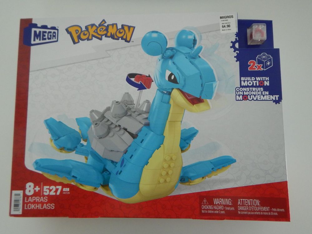 MEGA POKÉMON Lapras - Das gepanzerte Transport-Pokémon NEU (Neu und ...