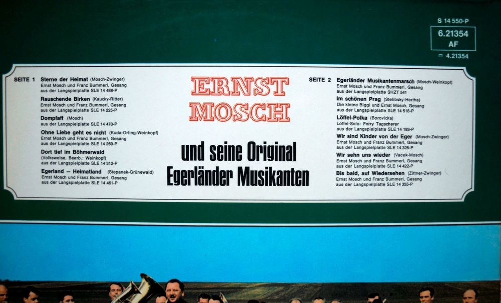 ERNST MOSCH Ein Klang Begeistert Die Welt - LP ♪ GEWASCHEN ♪ (Gebraucht) in Unterseen für CHF 9 ...