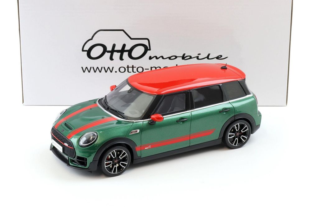 Mini Cooper Clubman F54 JCW British green 2021 Otto 1/18 NEU (Neu und ...