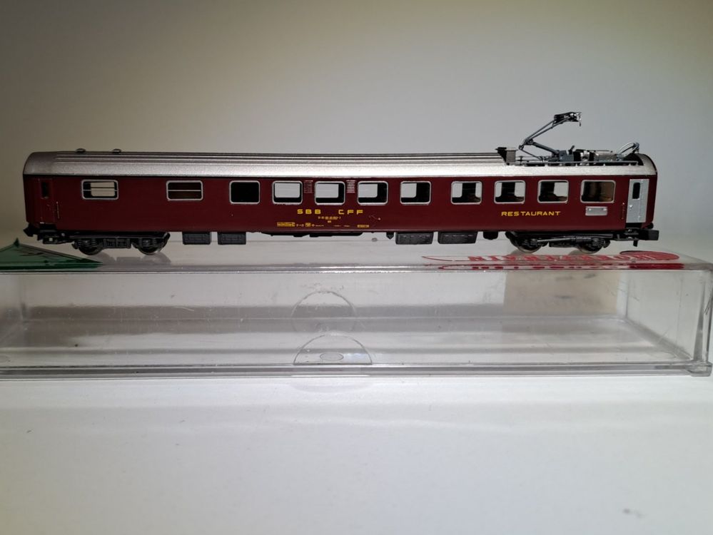 SBB UIC-X Speisewagen rot - Spur N | Kaufen auf Ricardo
