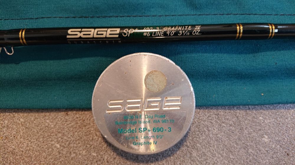 Fliegenrute Sage SP+ 690-3 GraphiteIV (Gebraucht) in für CHF 145 – mit ...