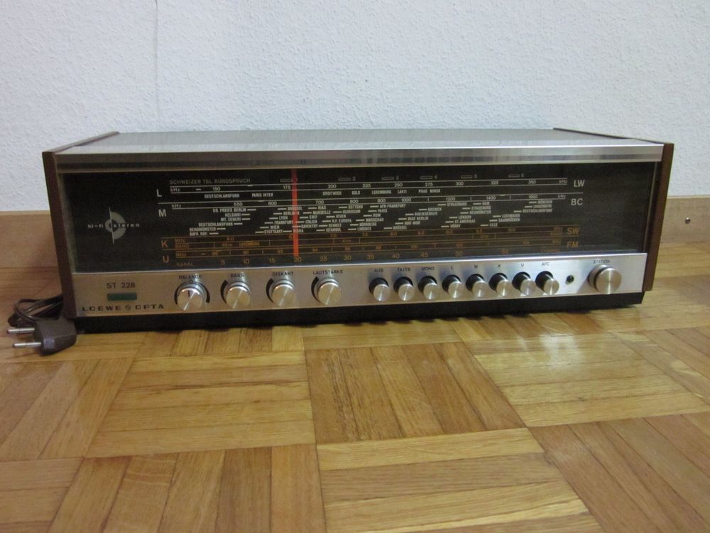 Loewe - ST228 (classic 1970) Amplificateur avec Radio (Gebraucht) in ...