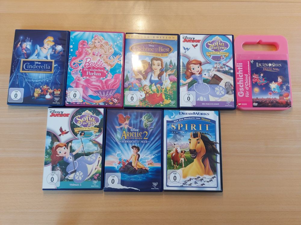 Kinder DVD 8 Stück | Kaufen auf Ricardo