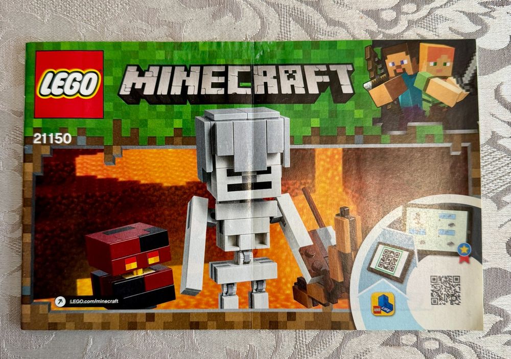 Lego Minecraft 21150 - Minecraft Skeleton BigFig with Magma (Gebraucht ...