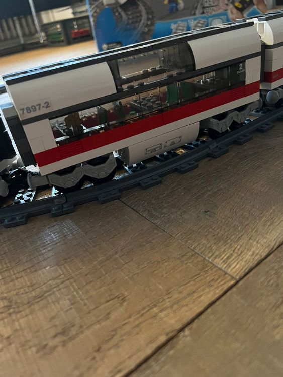lego City Zug: Personenzug ICE (7897) 99% Komplett | Kaufen auf Ricardo