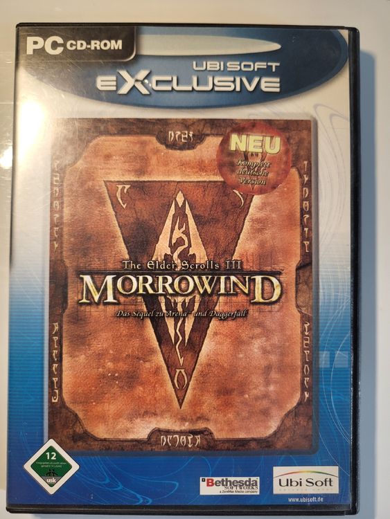 The Elder Scrolls III Morrowind PC CD-ROM Ubisoft (D'occasion) à ...