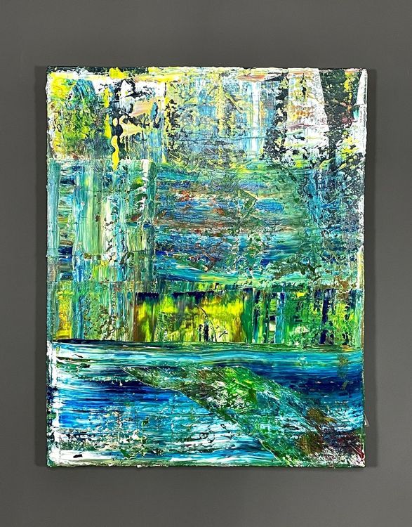 Gemälde Acrylbild abstrakt 80 x 100 cm (Neu und originalverpackt) in Aarburg für CHF 8000 – nur ...