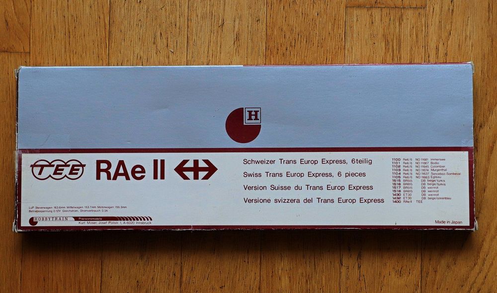 HOBBYTRAIN RAe II - TEE Spur N | Kaufen auf Ricardo