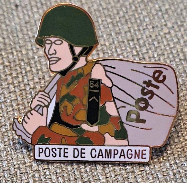 A433 - Pin Soldat Poste de Campagne (Gebraucht) in Reinach BL für CHF 2 – mit Lieferung auf ...