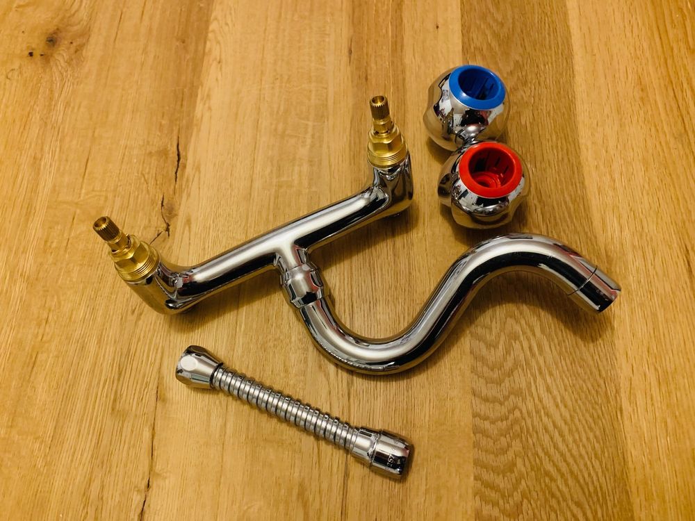 Wandbatterie KWC Star mit Schwenkauslauf 153 mm neuwertig (Gebraucht ...