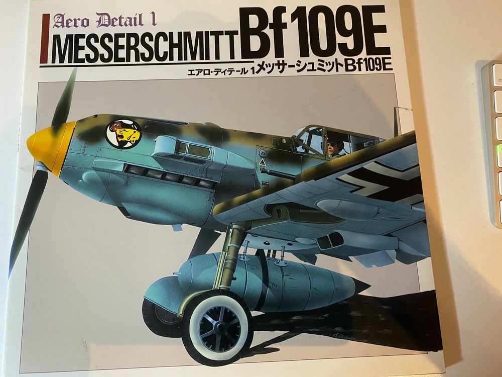 BUCH ENG MESSERSCHMITT BF 109E AERO DETAIL 1 (Gebraucht) in MÜHLEDORF ...