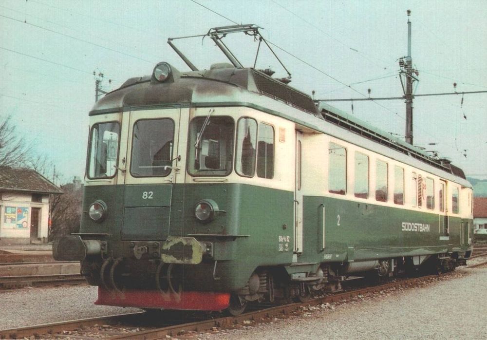 SOB Motorwagen, Baujahr 1959 + 1966, BDe 4/4 Nr.81/82 (Gebraucht) in ...