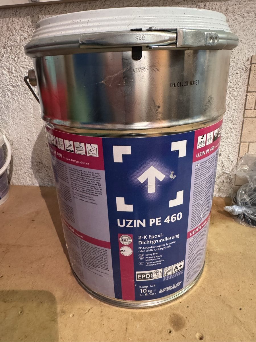 Uzin PE 460 2-K Epoxi-Dichtgrundierung, 10kg, Neu! (Neu und ...